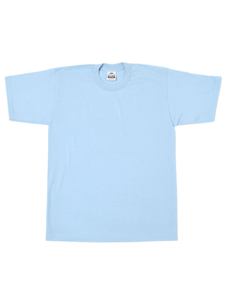 PRO CLUB HEAVY WEIGHT S/S TEE-LIGHT BLUE - FIVESTAR